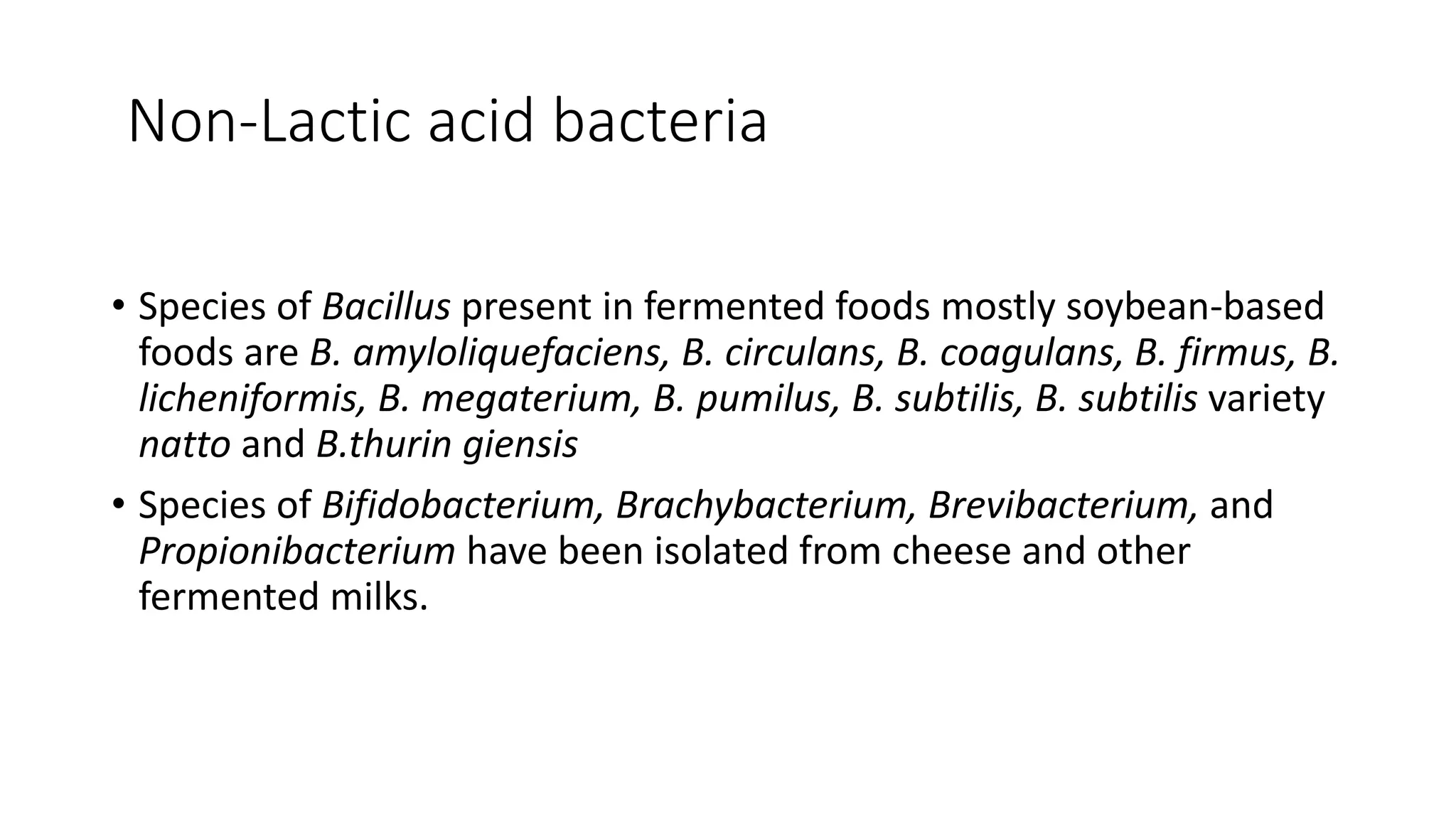 Role of microoganisms in fermentation | PPTX