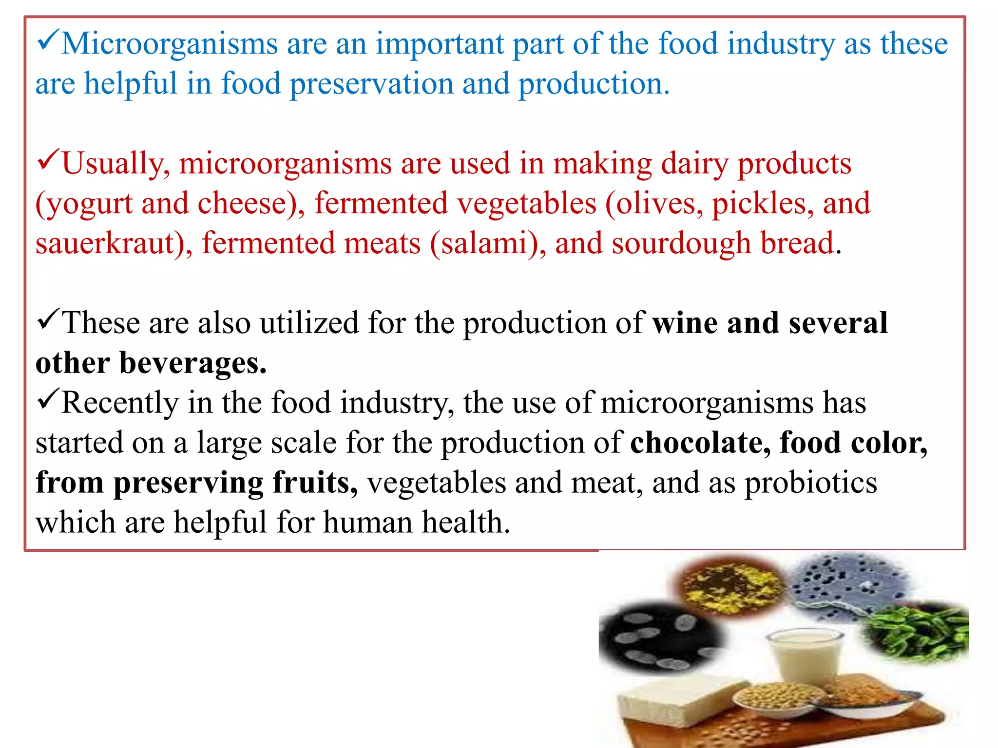 Role of Microorganism and Enzymes in Food Preservation by Pallavi Wani.pptx
