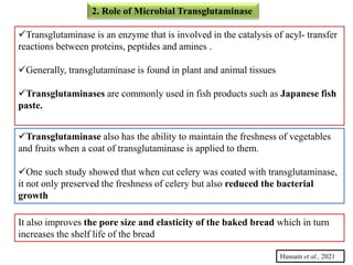 Role of Microorganism and Enzymes in Food Preservation by Pallavi Wani.pptx