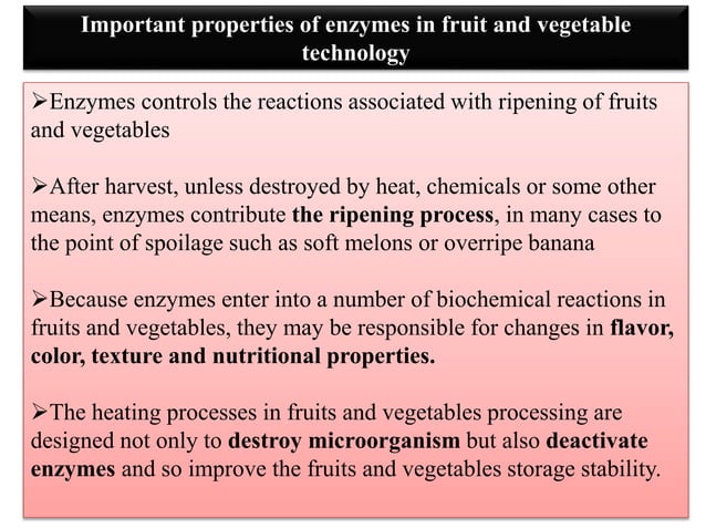 Role of Microorganism and Enzymes in Food Preservation by Pallavi Wani.pptx