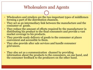 Role of middleme and inventory | PPT