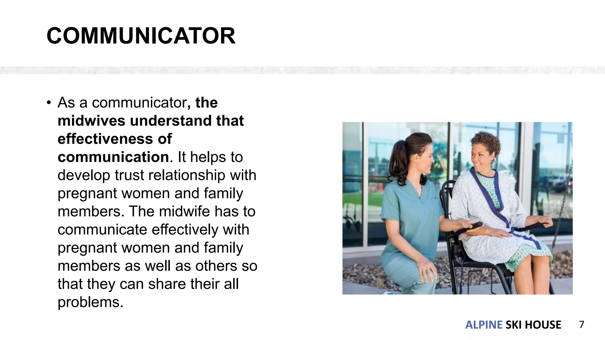 Role of midwife and independent nurse midwifery practitioner | PPTX