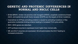 Role of mitochondrial and hem e function in lung cancer bioenergetics ...
