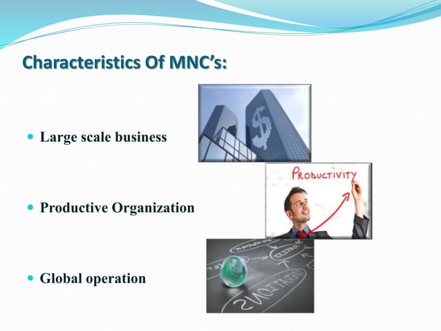 Role of mnc’s in international marketing