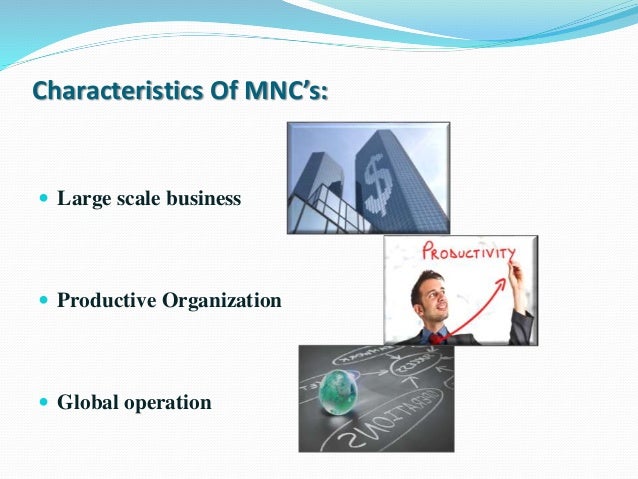 Role of mnc’s in international marketing