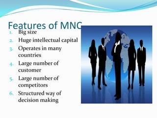 Role of mnc’s in organized retail format | PPTX