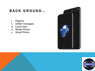 Role of mobile phone in life | PPTX