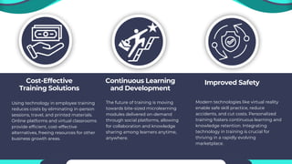 Role of Modern Technology in Employee Training & Development | PDF ...