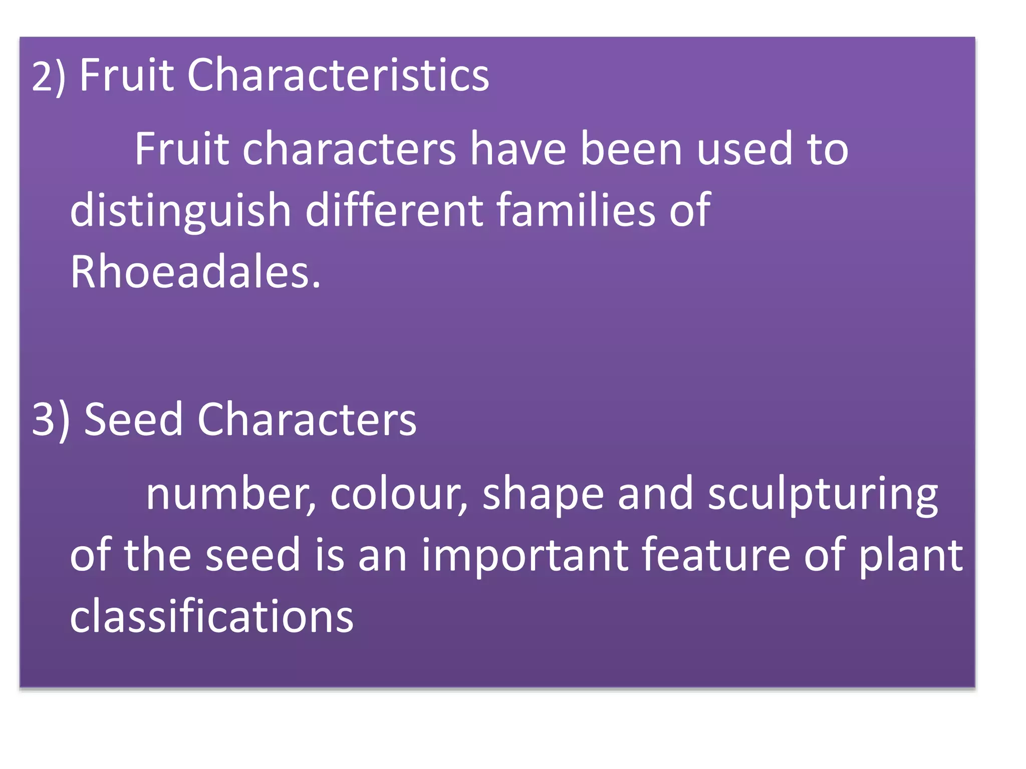 Role of morphology in plant classification | PPTX