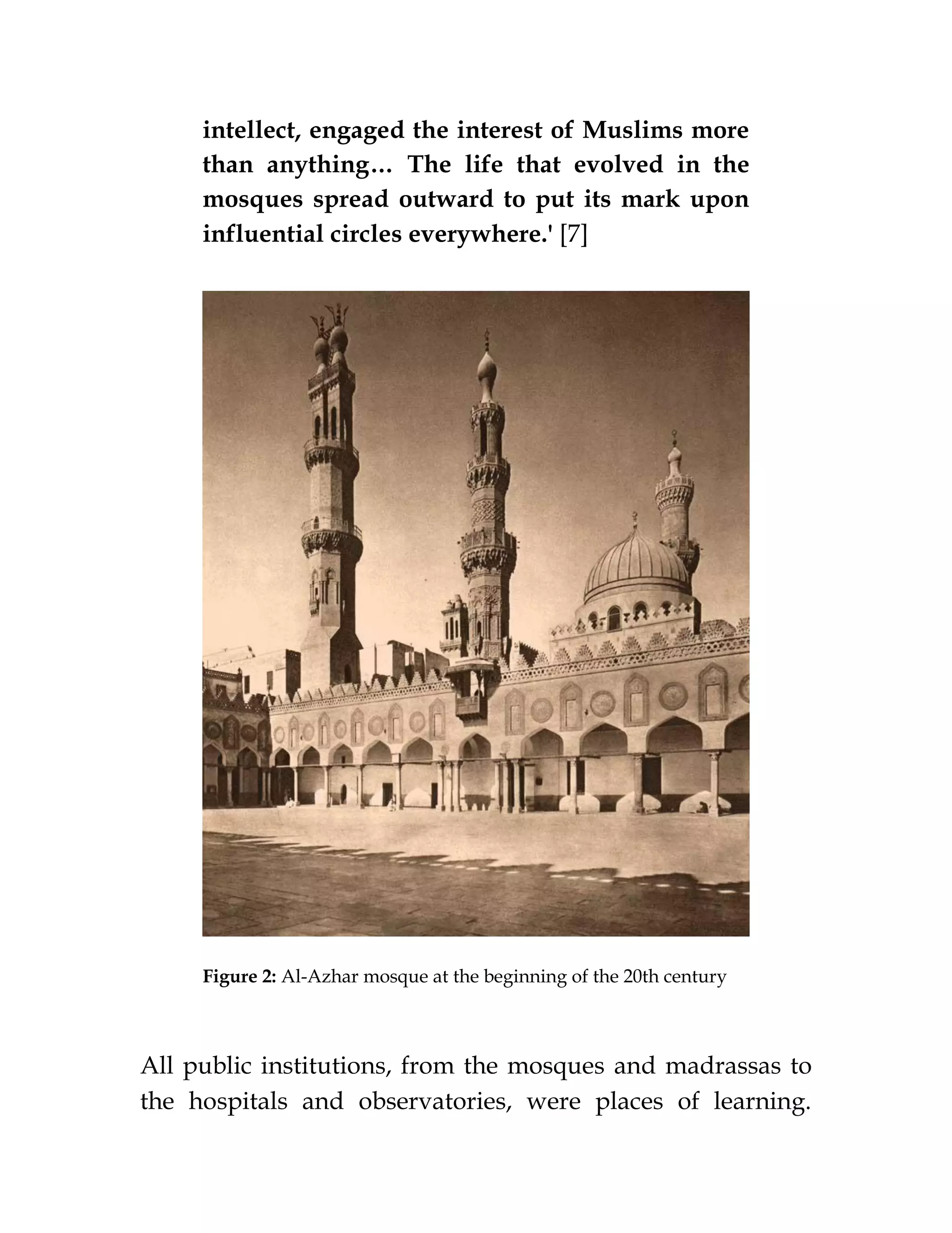 ROLE OF MOSQUE IN ISLAMIC EDUCATION || Australian Islamic Library ...