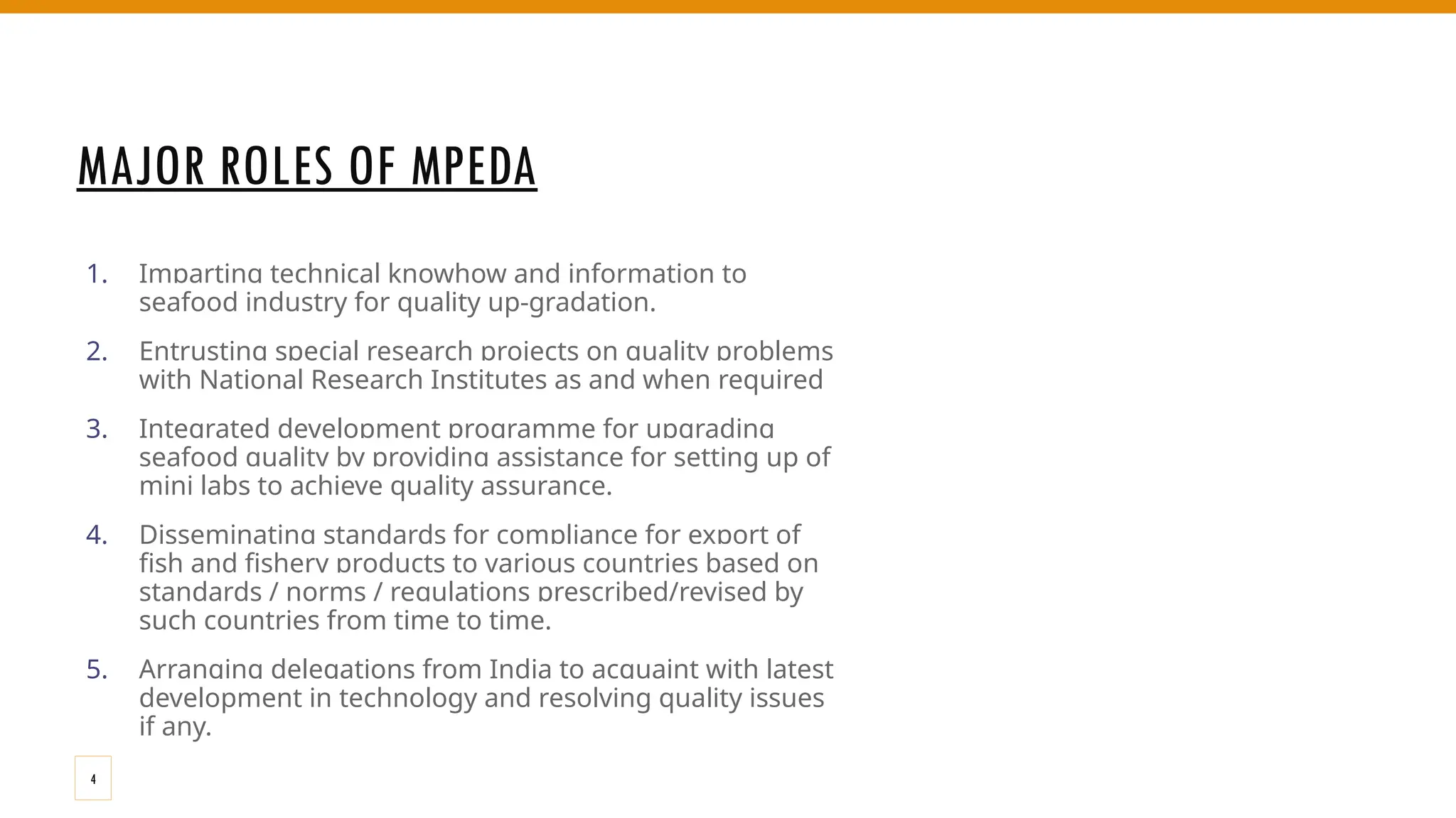 ROLE OF MPEDA..........mmmmmmmmmmmmmmmmmm | PPTX
