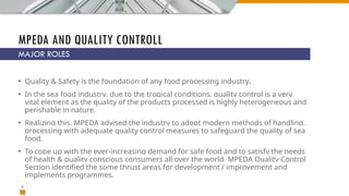 ROLE OF MPEDA..........mmmmmmmmmmmmmmmmmm | PPT