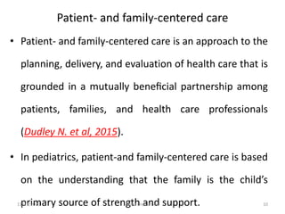 Role of MSc pediatrics & Child Health nurse | PPTX