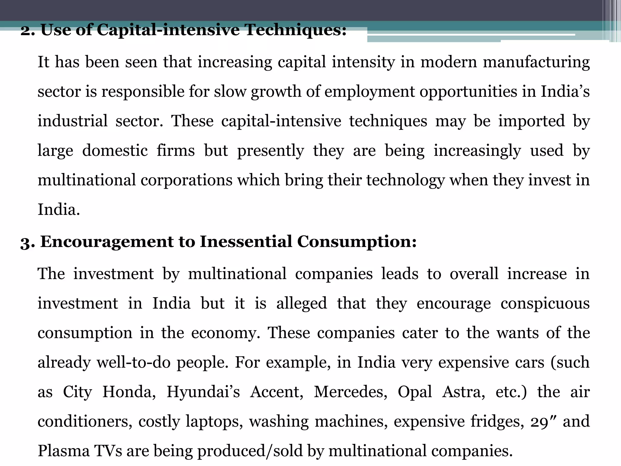 Role of multinational corporations (MNCs) in international Business | PPTX