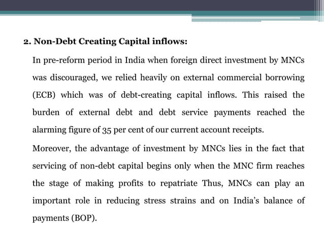 Role of multinational corporations (MNCs) in international Business ...