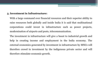 Role of multinational corporations (MNCs) in international Business | PPTX