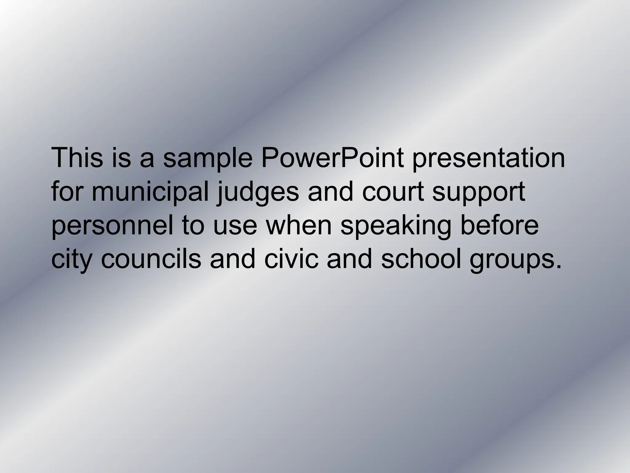 Role of Municipal Courts in the Judicial System.ppt