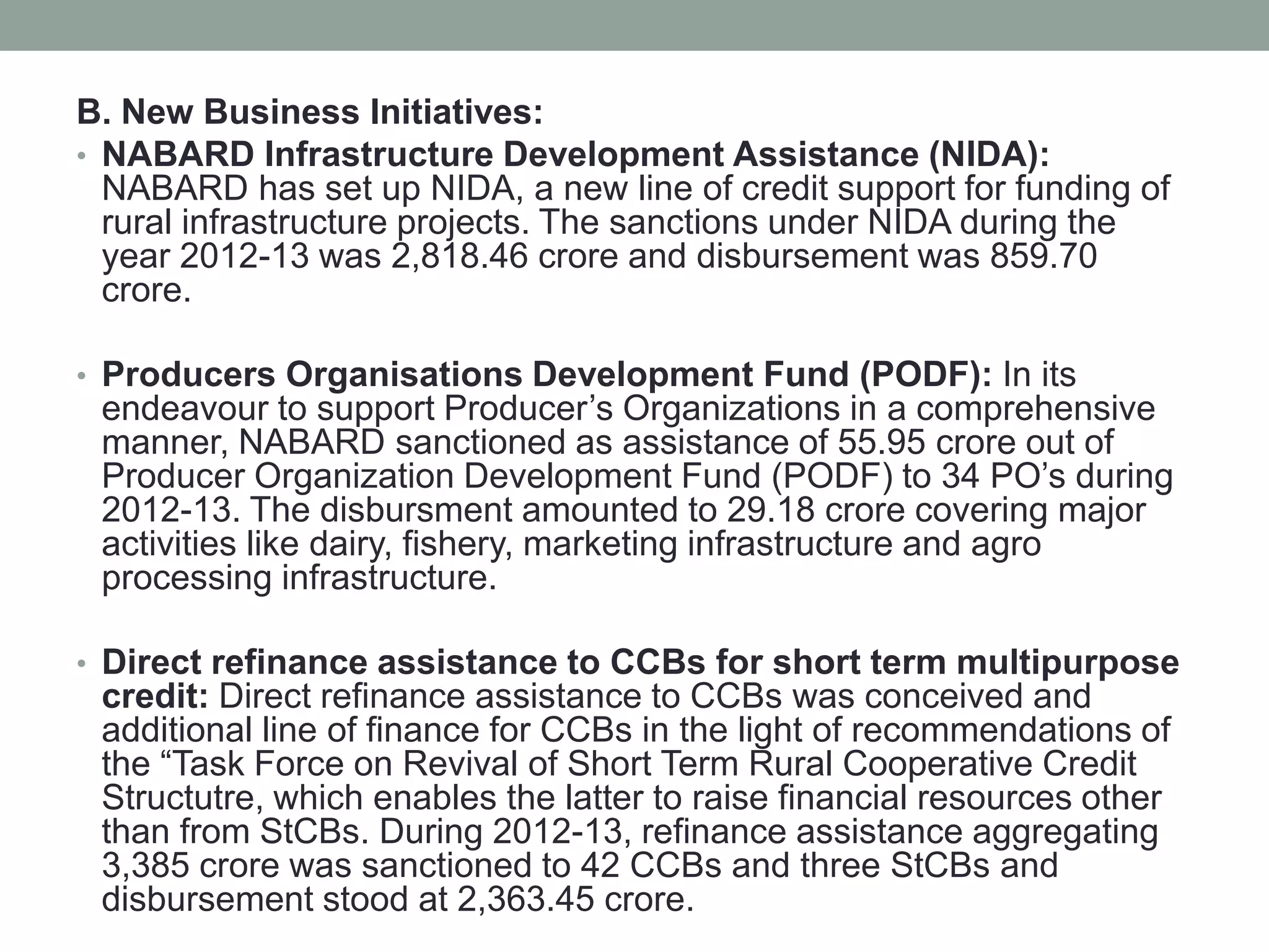 Role of NABARD in Cooperatives.pptx | Agriculture | Industries