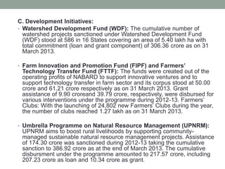 Role of NABARD in Cooperatives.pptx | Agriculture | Industries