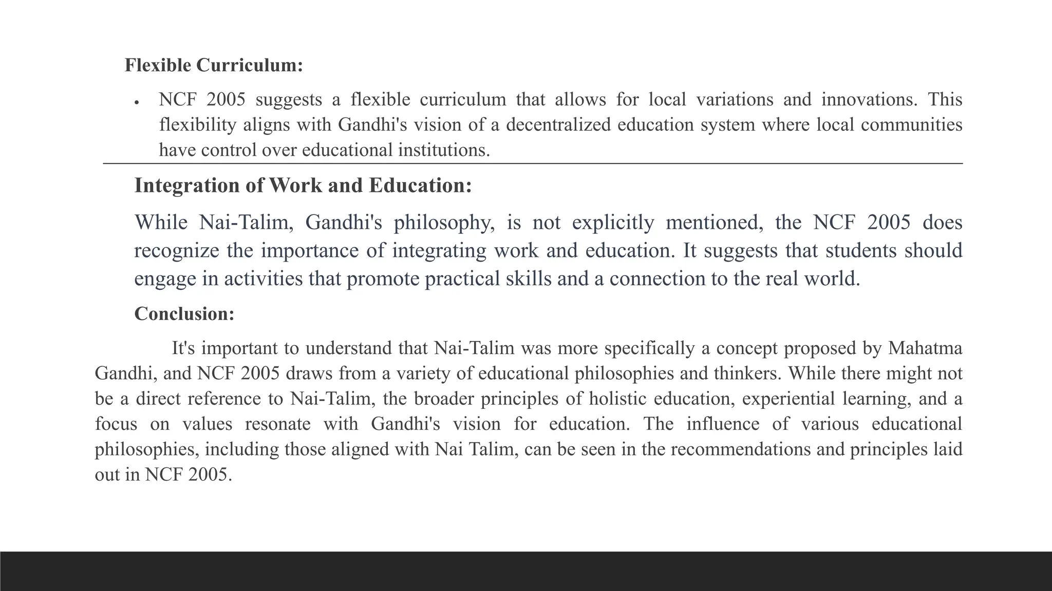 Role of Nai-Talim in NCF 2005.pptx