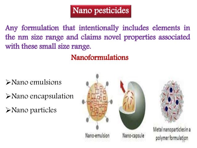 Role of nanotechnology in insect pest management