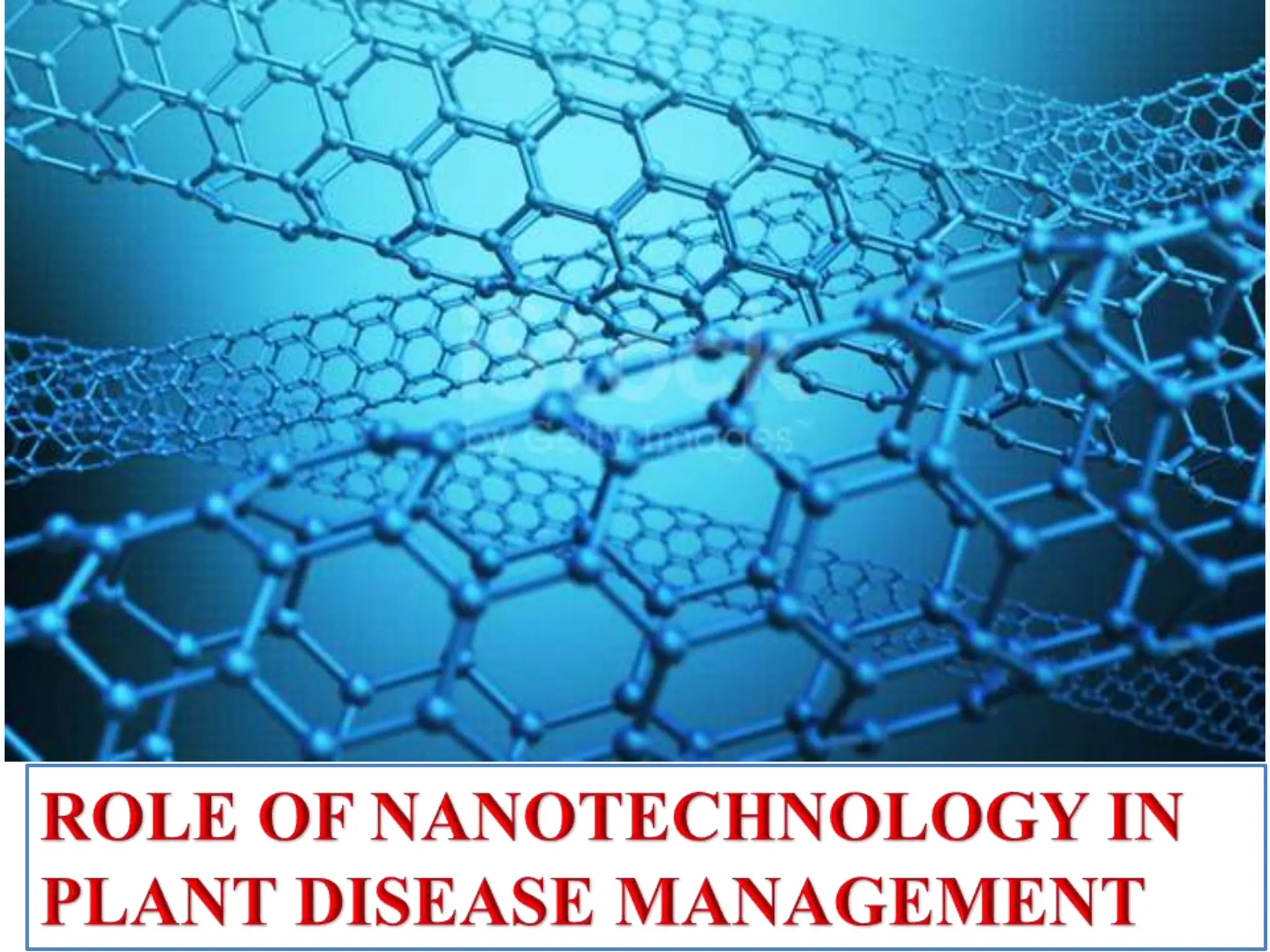 Role of Nano technology in Plant disease management | PPTX