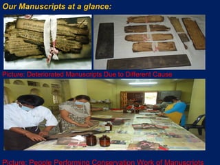 Role of national mission for manuscripts on preservation and ...