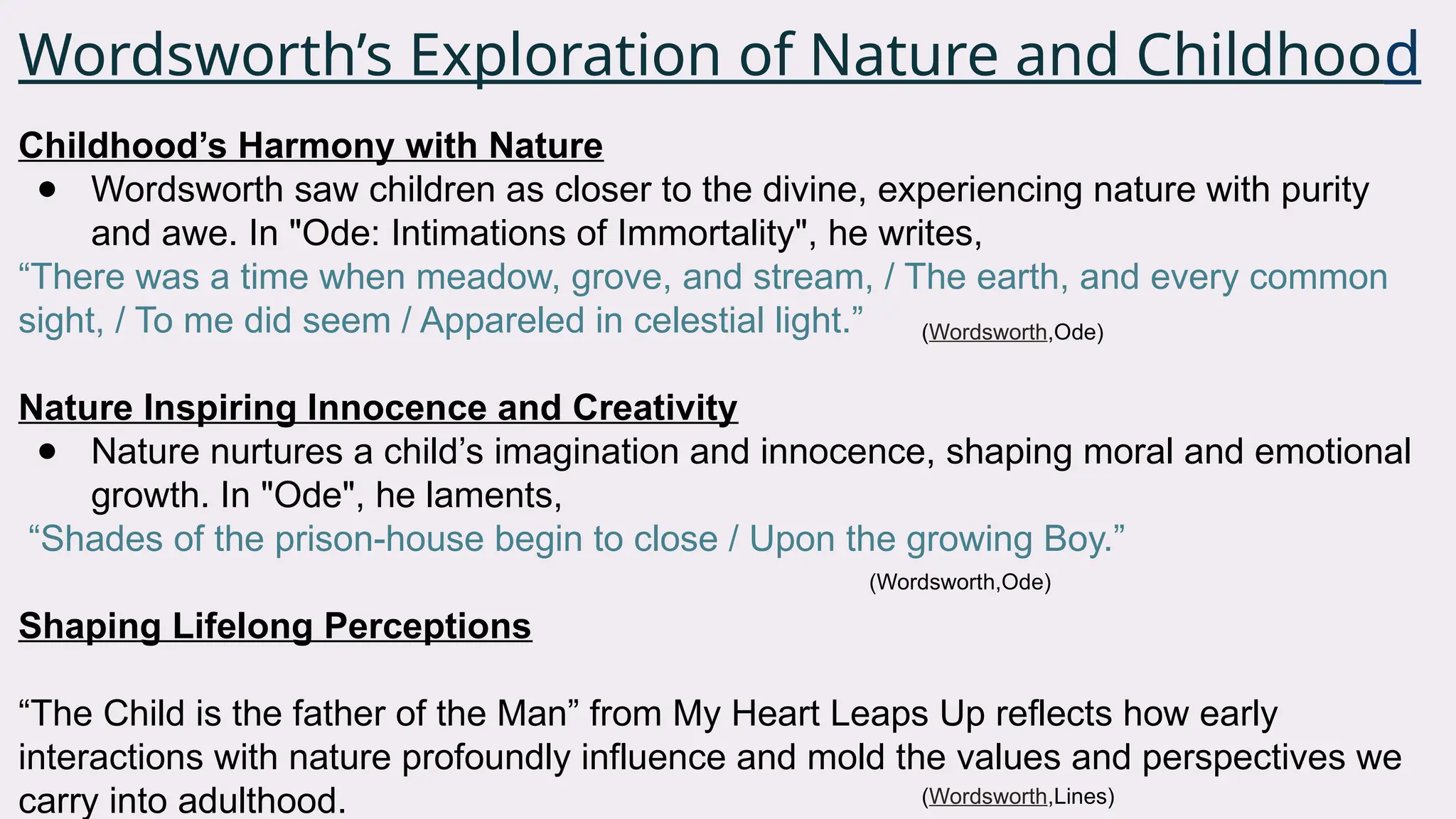 Role of Nature in Wordsworth and Coleridge's poetry .pptx