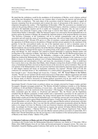 Role of nawab salimullah for the foundation of aiml | PDF