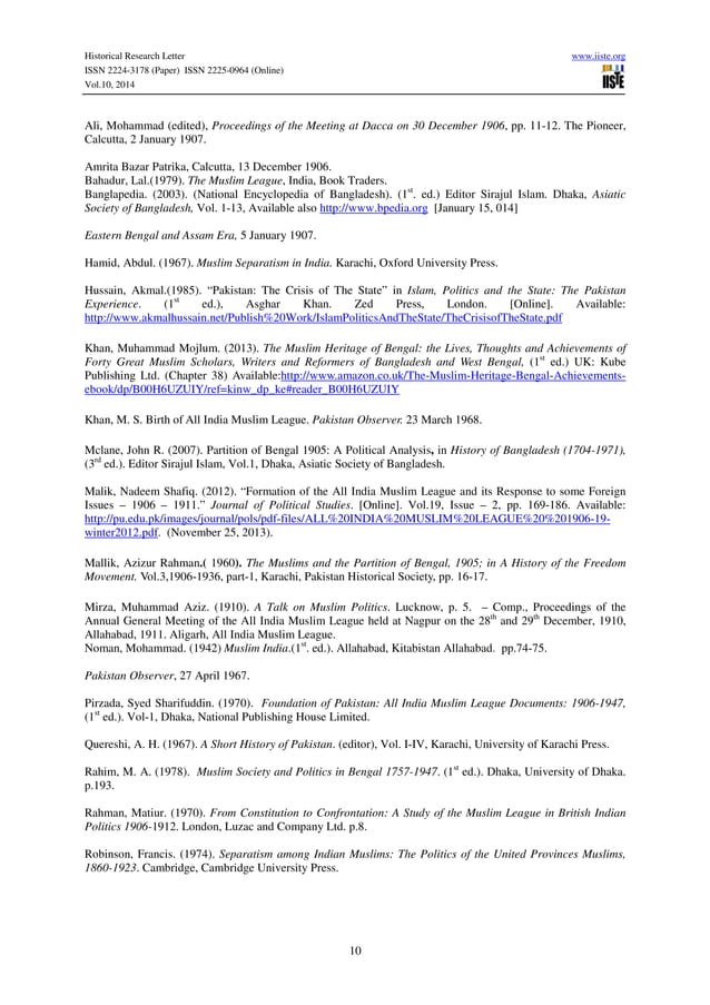 Role of nawab salimullah for the foundation of aiml | PDF