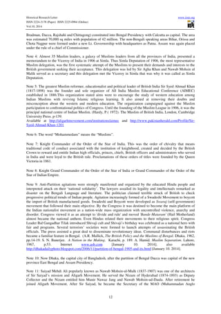 Role of nawab salimullah for the foundation of aiml | PDF