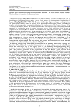 Role of nawab salimullah for the foundation of aiml | PDF