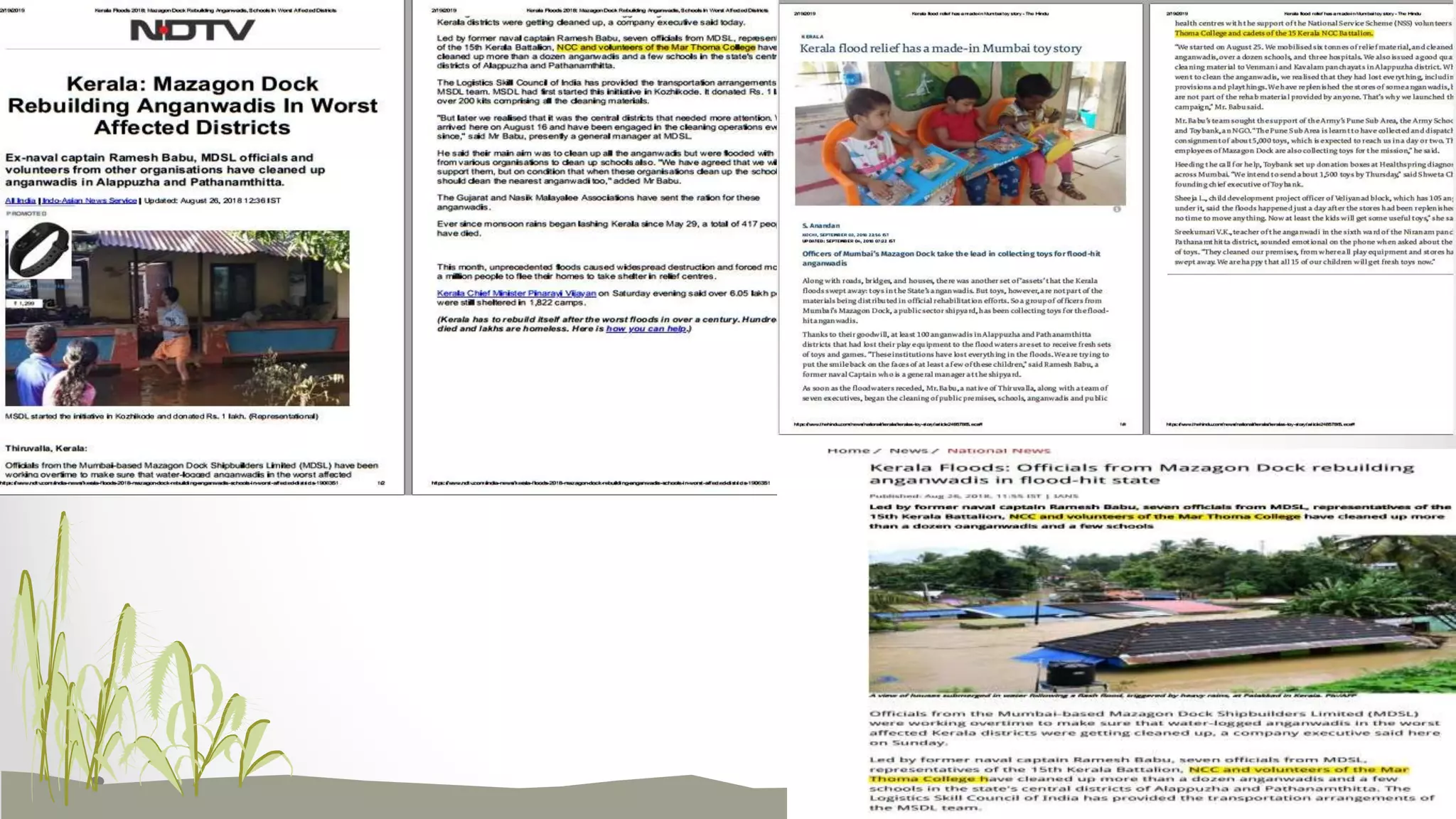 Role of ncc in disaster management | PPTX