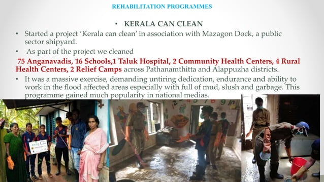 Role of ncc in disaster management | PPTX