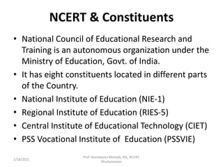 Role of NCERT in Overcoming Crisis in Education during COVID | PPT