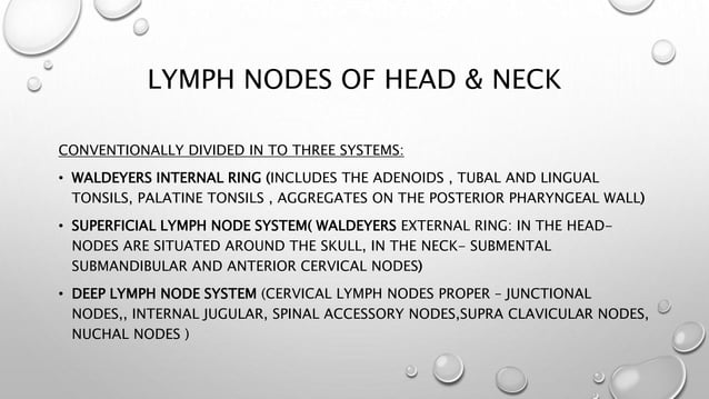 Role of neck dissection in the management of head and neck cancer | PPTX