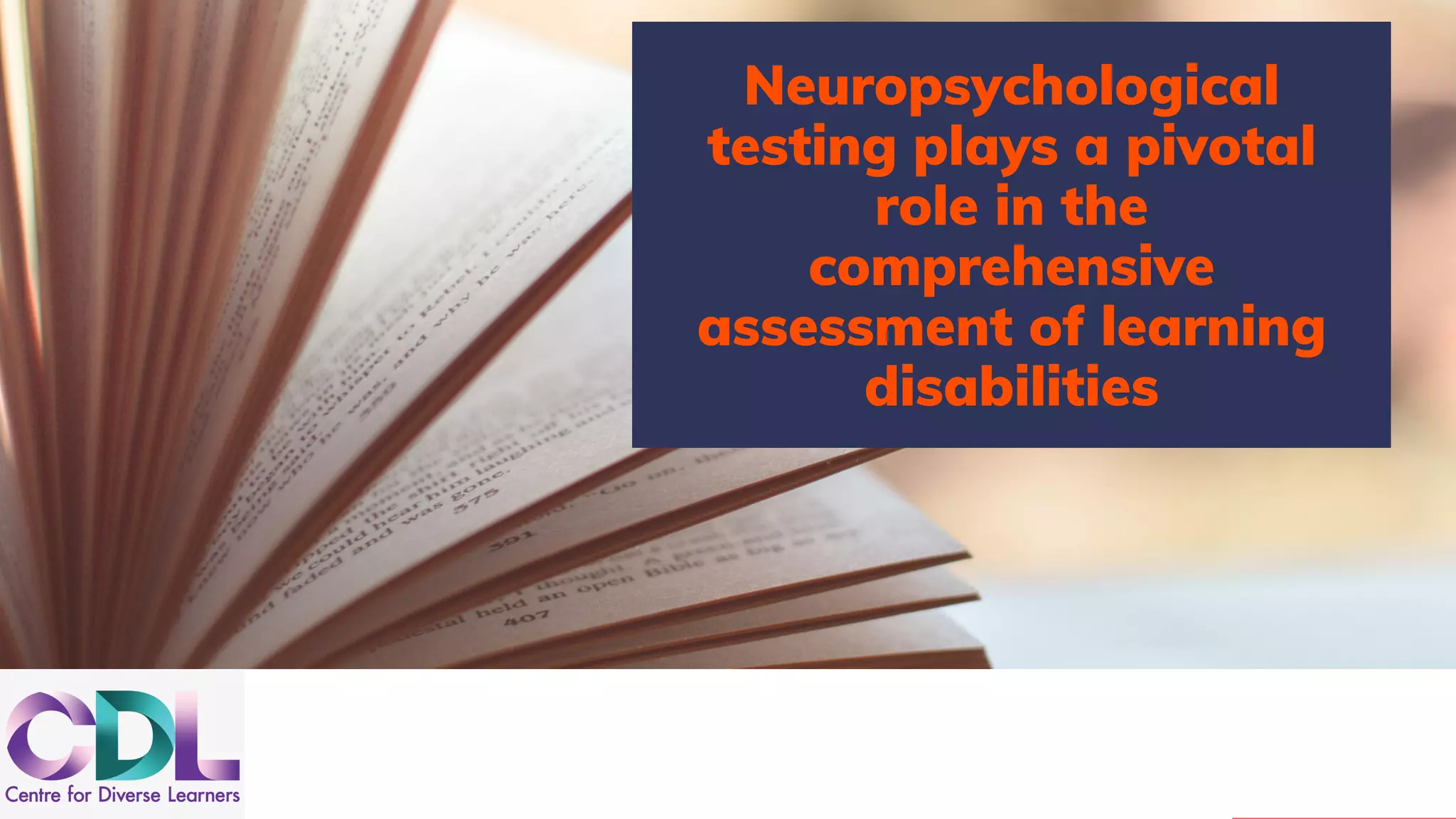 Role of Neuropsychological Testing in Learning Disability Assessment ...