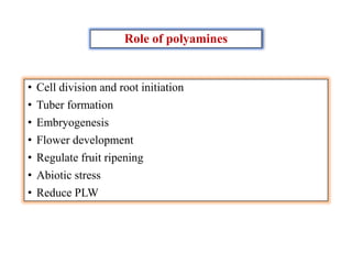 Role of new generation plant bioregulators in fruit | PPTX