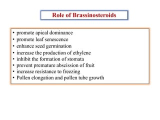 Role of new generation plant bioregulators in fruit | PPTX