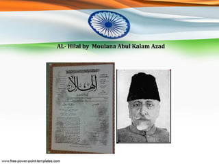 Role of newspaper in indian freedom movement | PPT