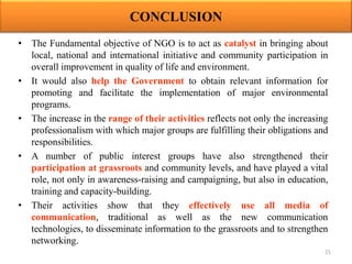 Role of ngo | PPTX
