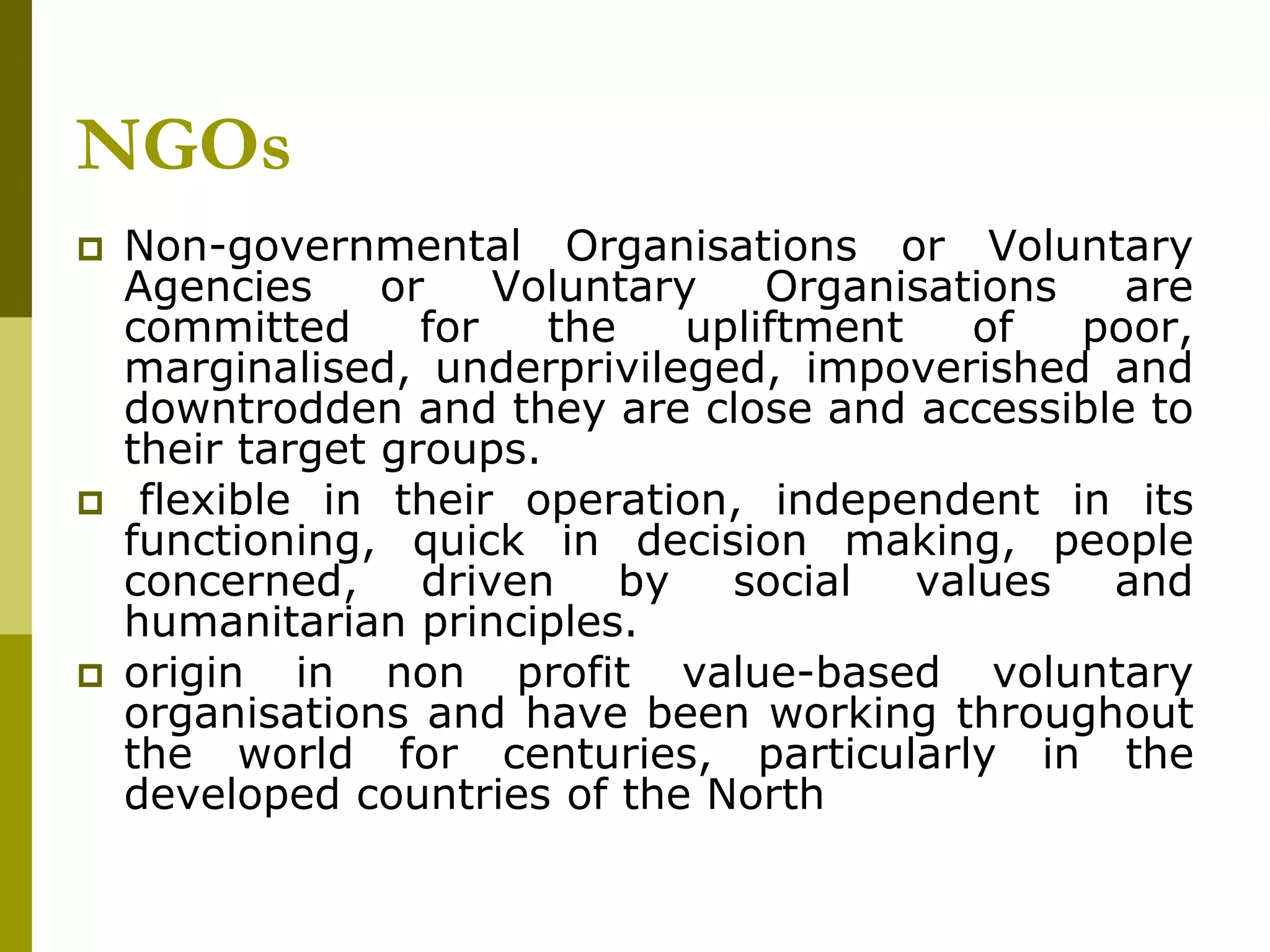 Role of ngo in microfinance | PPTX