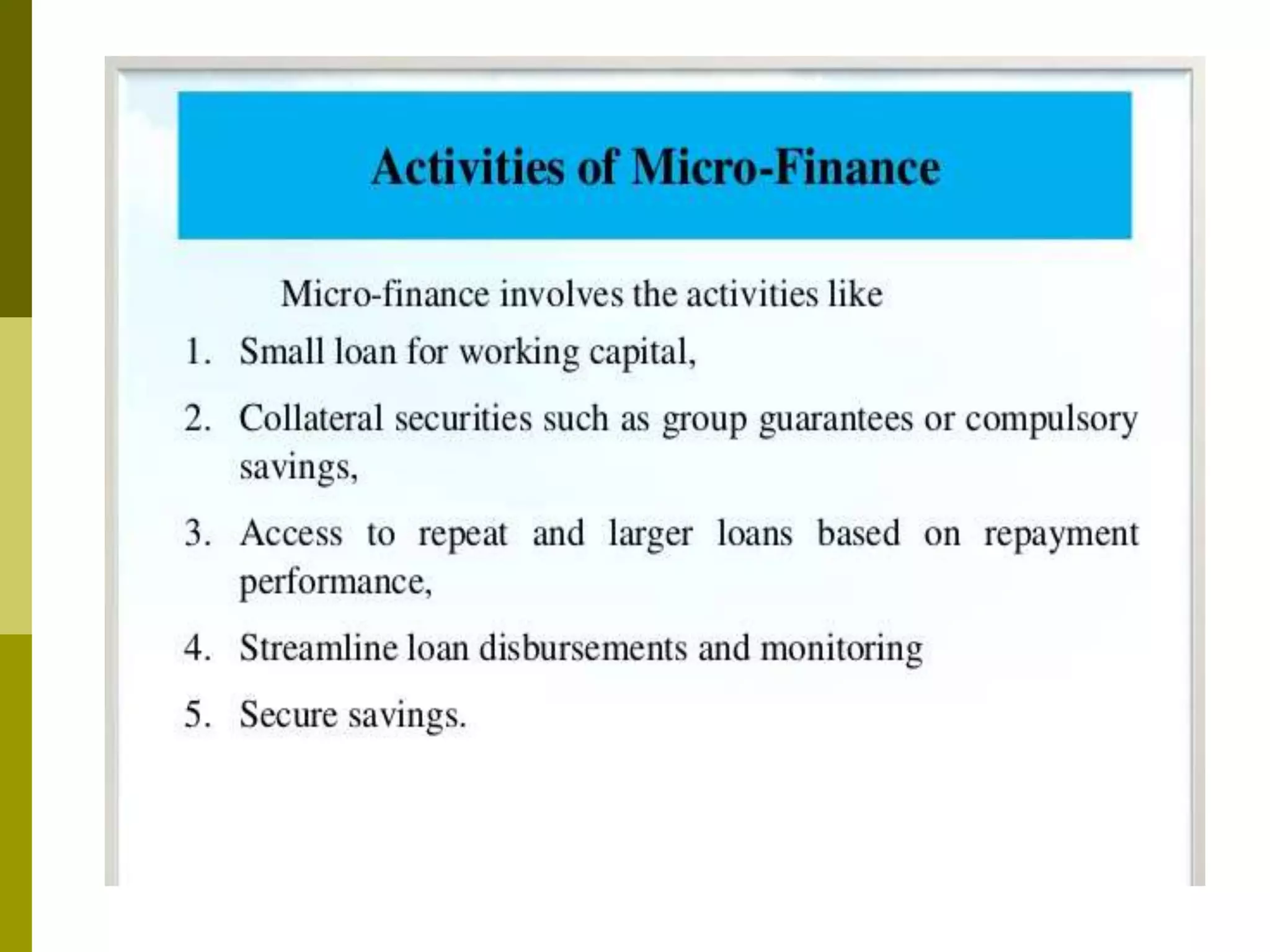 Role of ngo in microfinance | PPTX