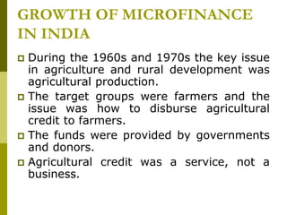 Role of ngo in microfinance | PPTX
