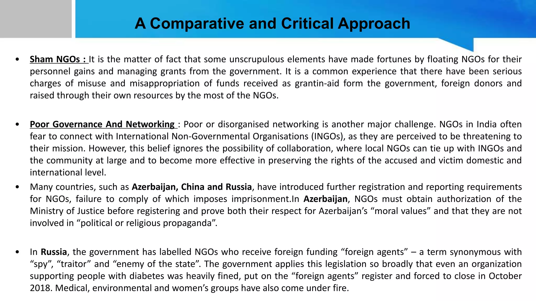 Role of NGOs in the protection of human rights of accused and victims ...
