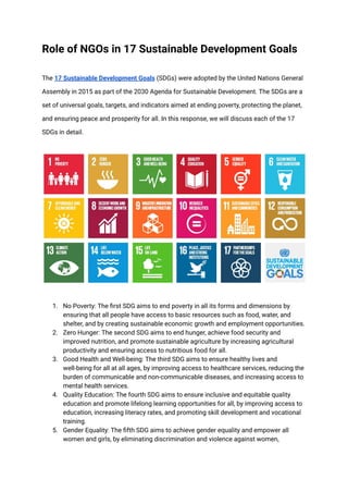 Role of NGOs in 17 Sustainable Development Goals.pdf