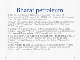 Role of ng os in csr arpit | PPTX