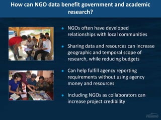 The Role of NGOs in Data Collection and Management in the Mekong Basin ...