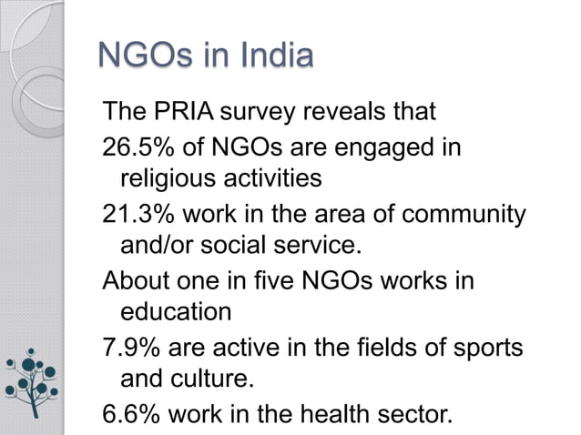 Role of NGOs in rural development | PPTX