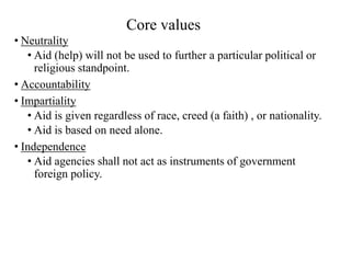 Role of non government organizations in disaster management | PPTX